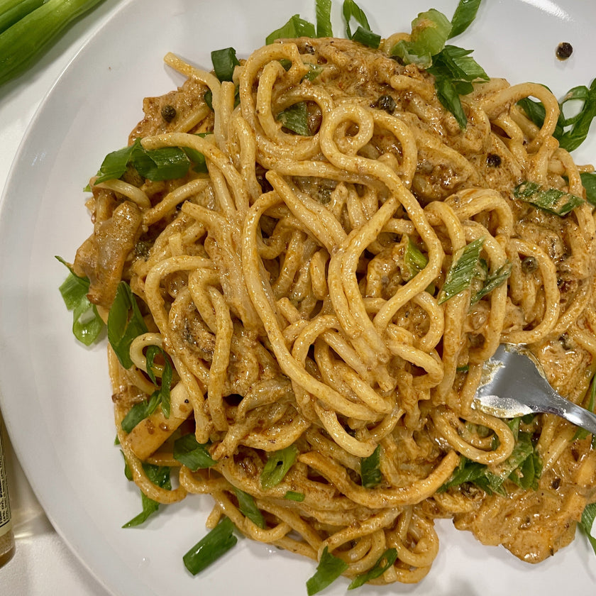 Tingly Peanut Noodles Malaysian Style – 50Hertz Tingly Foods