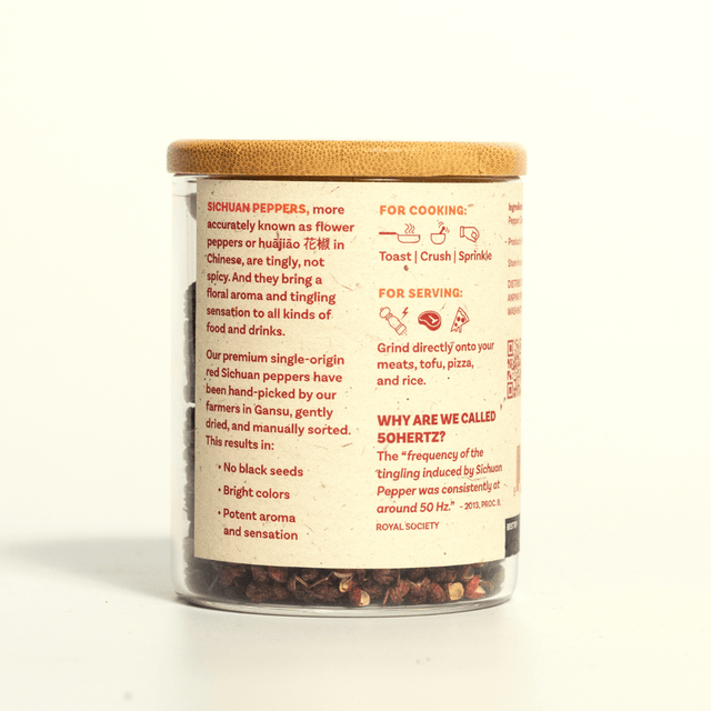 Dried Red Sichuan Pepper (0.1oz | 1.5oz | 1lb) – 50Hertz Tingly Foods