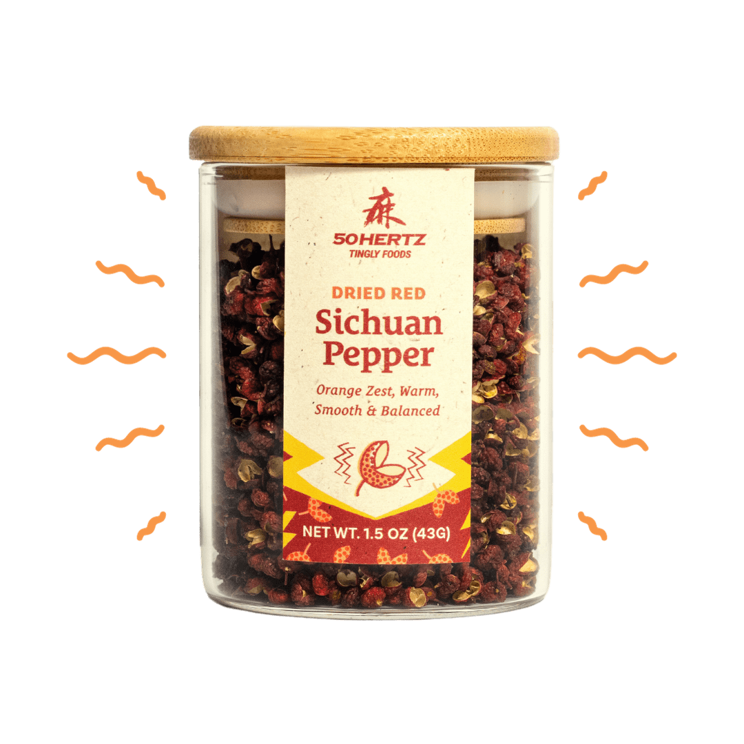 Dried Red Sichuan Pepper (0.1oz | 1.5oz | 1lb) – 50Hertz Tingly Foods