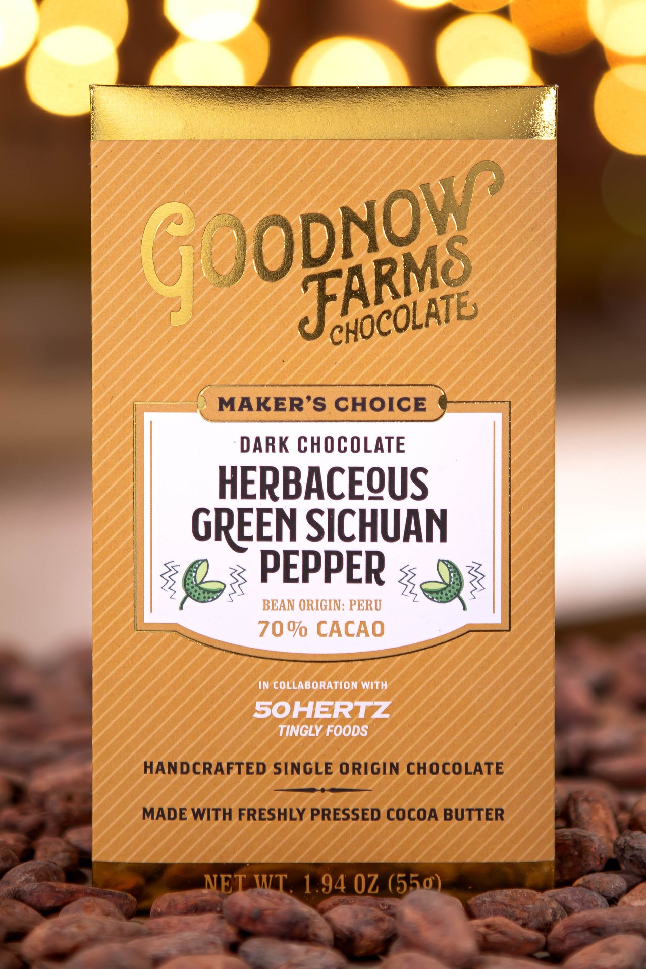 Herbaceous Green Tingly Dark Chocolate (50Hertz x Goodnow Farms ...