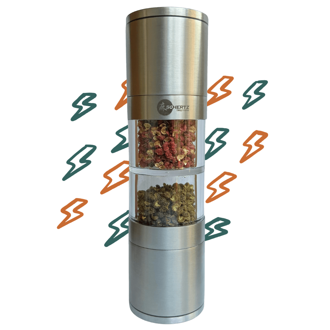 Sichuan Pepper Grinder – 50Hertz Tingly Foods