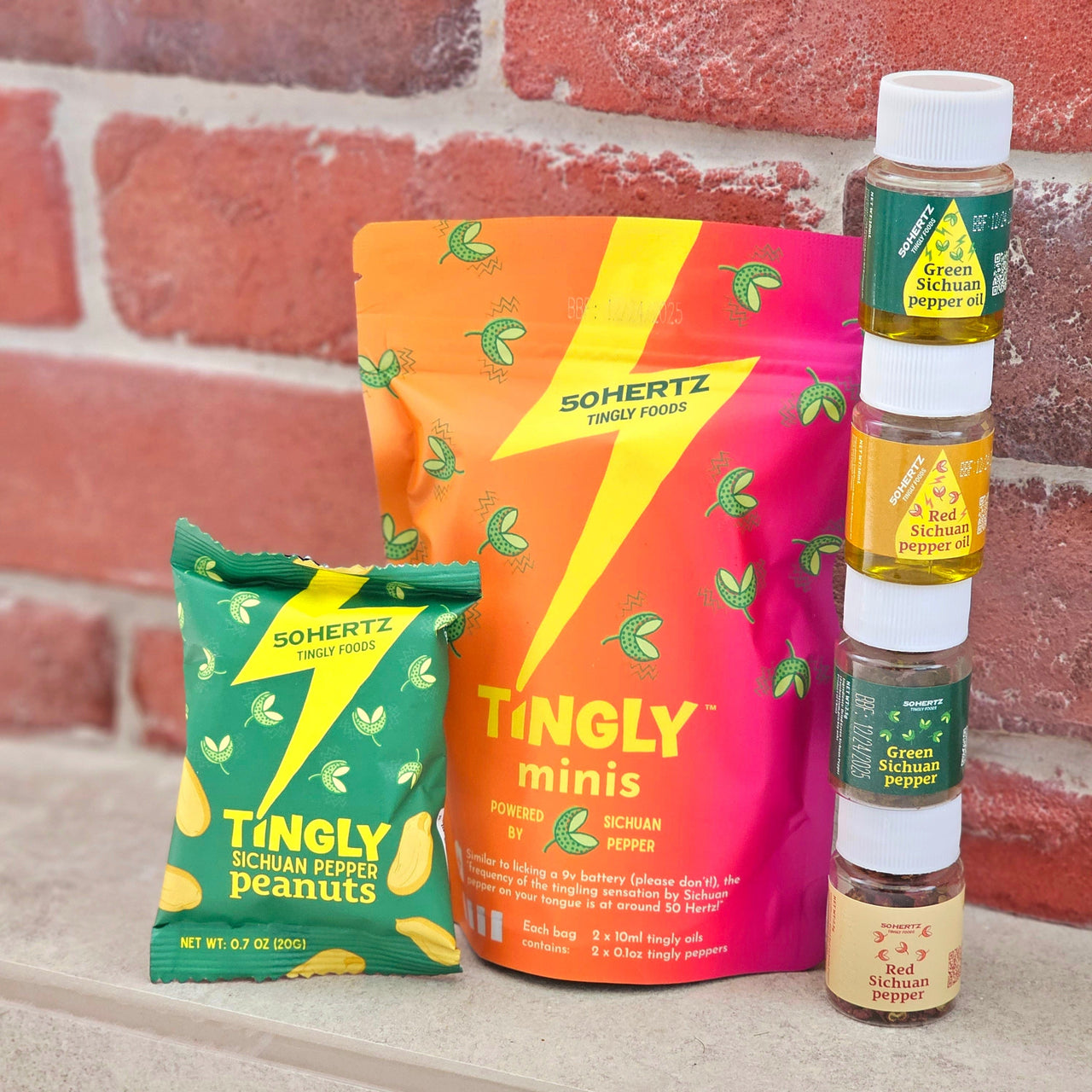 Tingly Minis Sampler Set – 50Hertz Tingly Foods