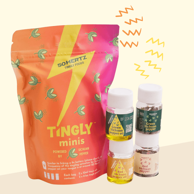Tingly Minis Sampler Set – 50Hertz Tingly Foods