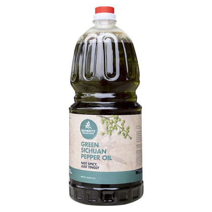 Green Sichuan Pepper Oil (10ml | 120ml | 1.8L) – 50Hertz Tingly Foods